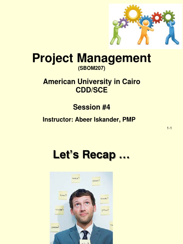 Pinto - pm2 - Session 4 - Shared Slides | PDF | Project Management ...