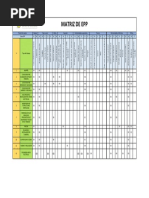Matriz de Epp | PDF