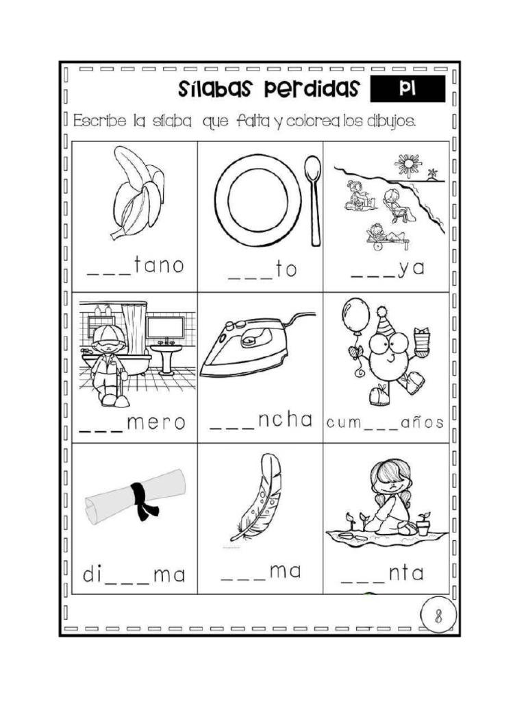 Silabas Perdidas | PDF