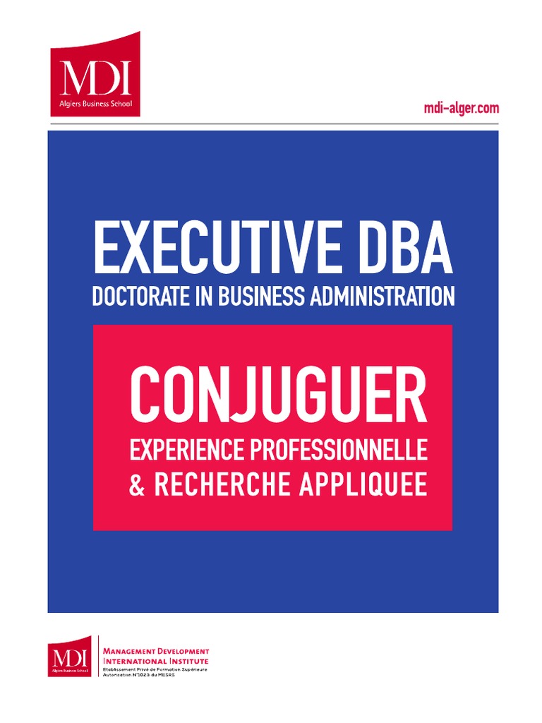 BROCHURE-DBA-1 | PDF