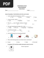 Grade 4 Science | PDF | Precipitation | Soil