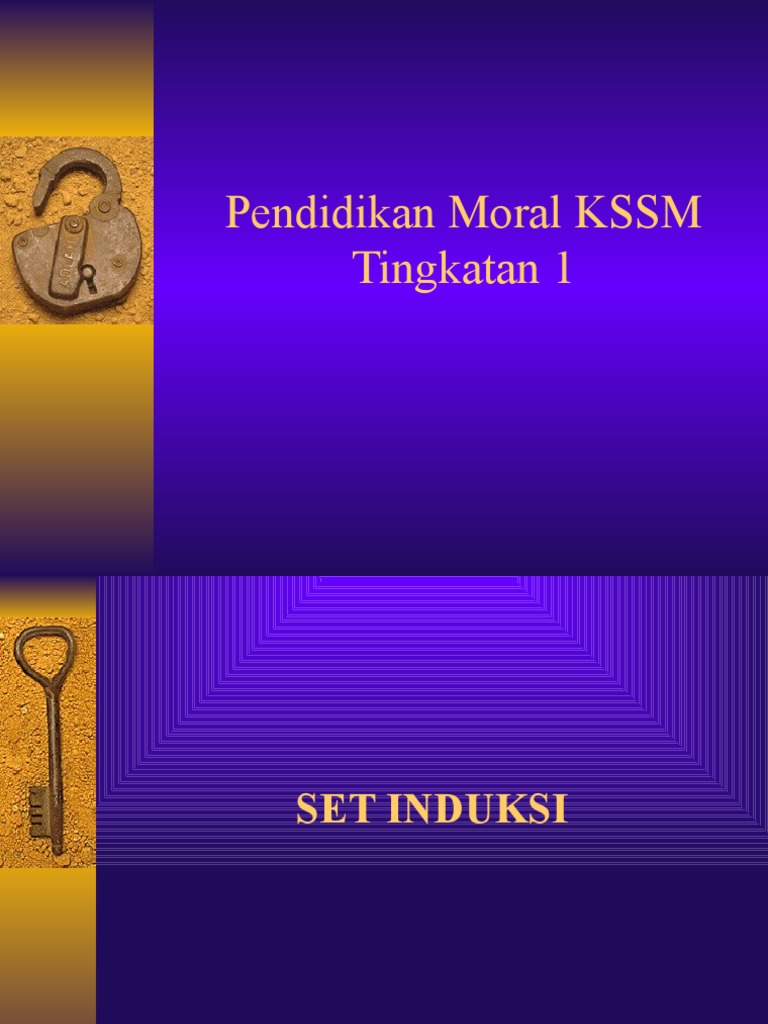 Nota Unit 1 P Moral KSSM T1 | PDF