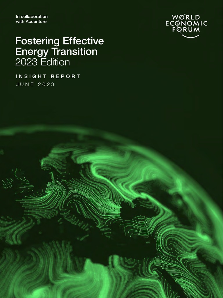 WEF Fostering Effective Energy Transition 2023 | PDF | Cost Of Living | Sustainable Energy