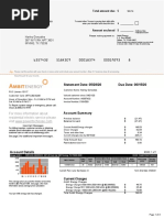 PSEG Sample Electric Bill | PDF | Cheque | Watt