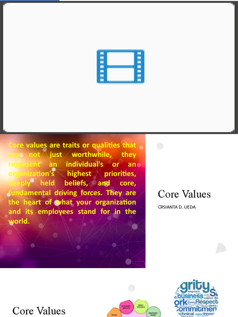 Core Values | PDF