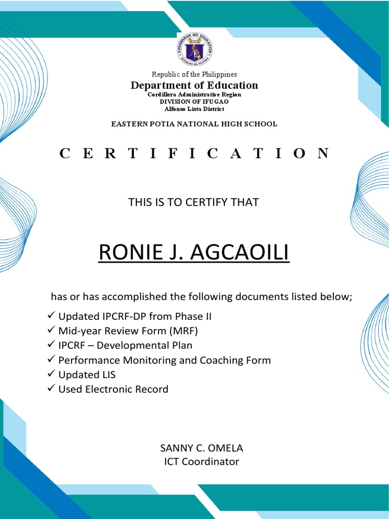 Ict Certification | PDF