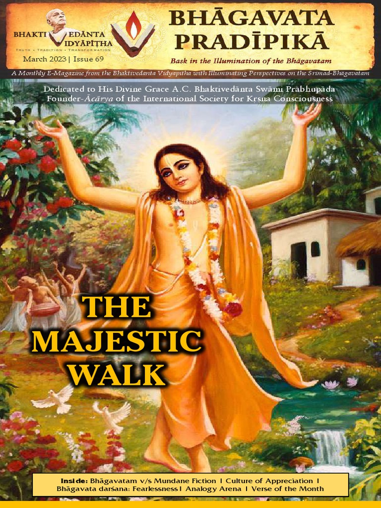 Bhagavata Pradipika Issue 69-The Majestic Walk - 2023-03 | PDF ...