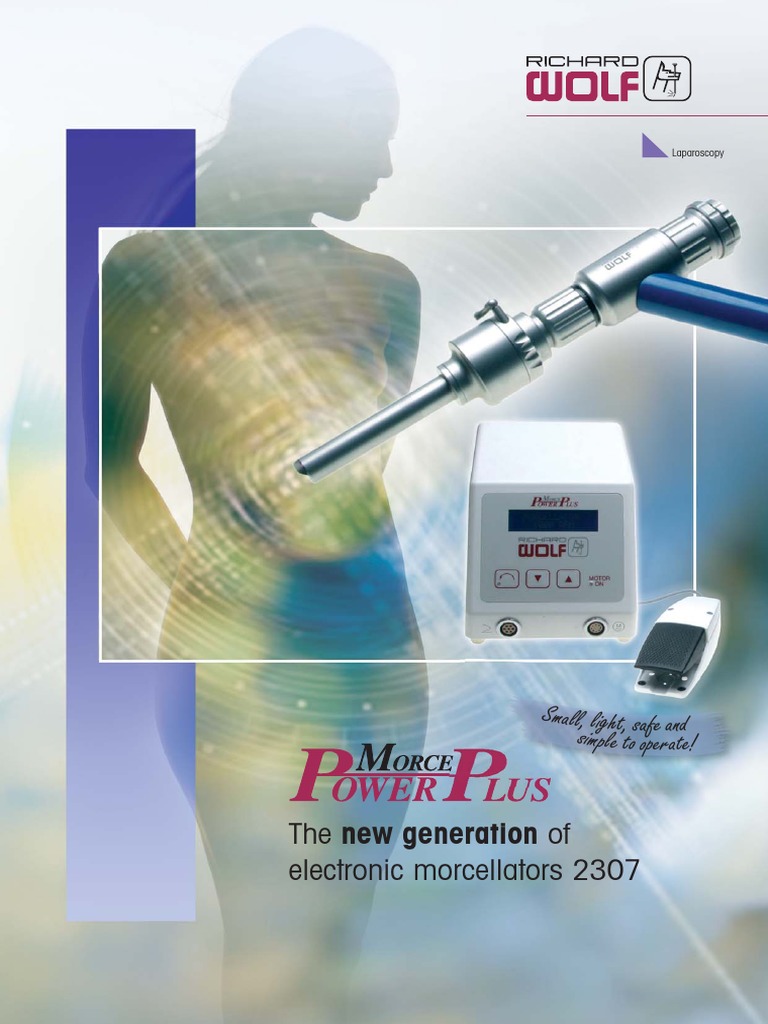 Morcellatore Elettronico | PDF | Medical Equipment | Surgery