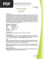 Tenopa 60 SC Ficha Tecnica | PDF | Insectos y humanos | Insectos