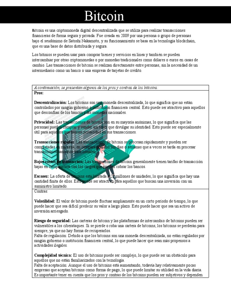 Bitcoins | PDF | Bitcoin | Criptomoneda