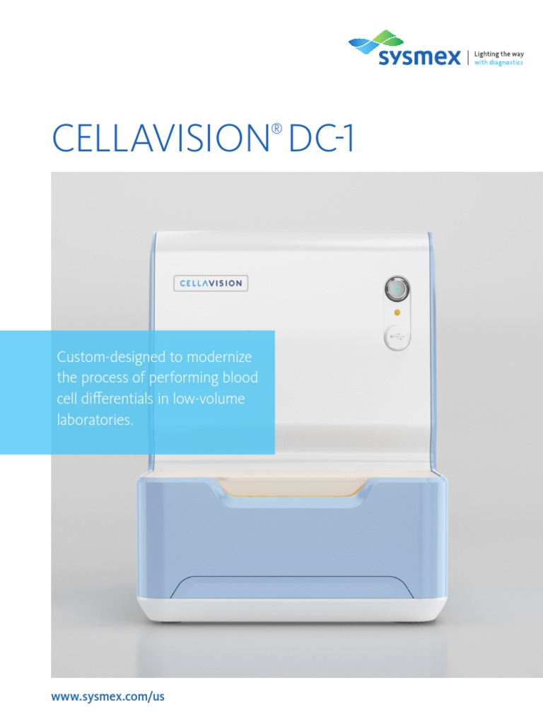 Cellavision - dc-1 Brochure-Mkt-10-1289 | PDF | White Blood Cell ...