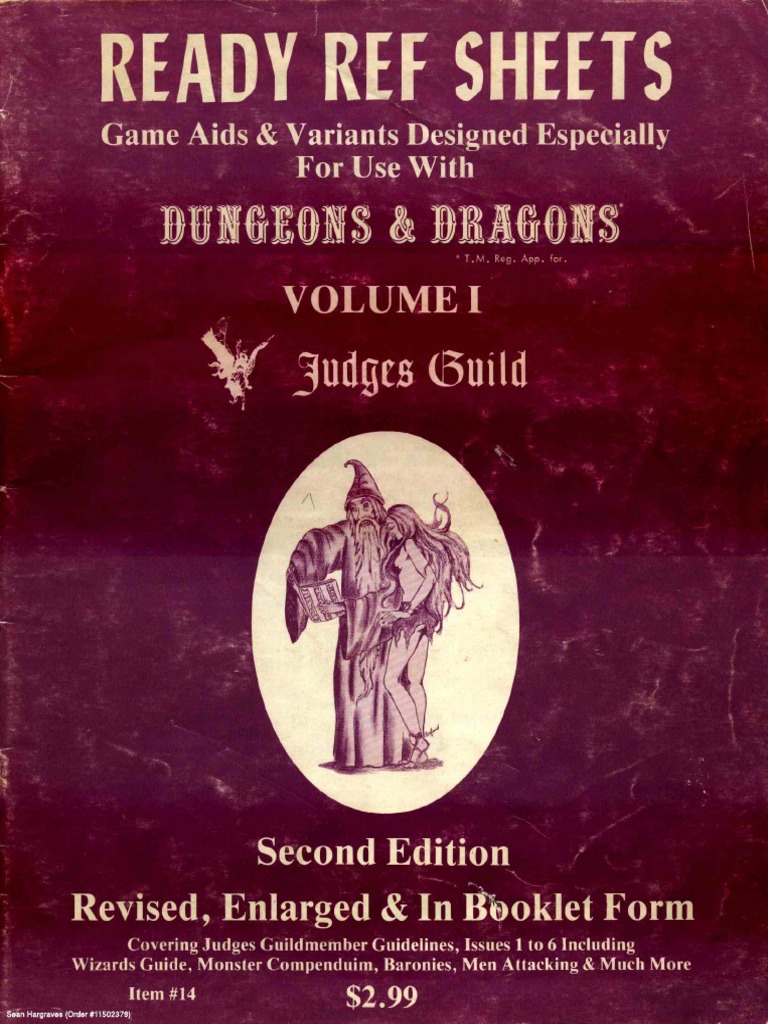 Ready Ref Sheets (1978) | PDF