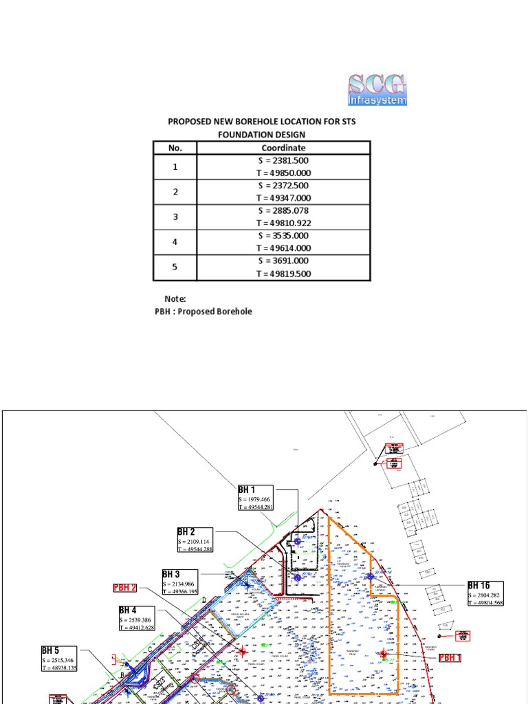 Proposed Borehole Locations for STS | PDF | Energy And The Environment ...