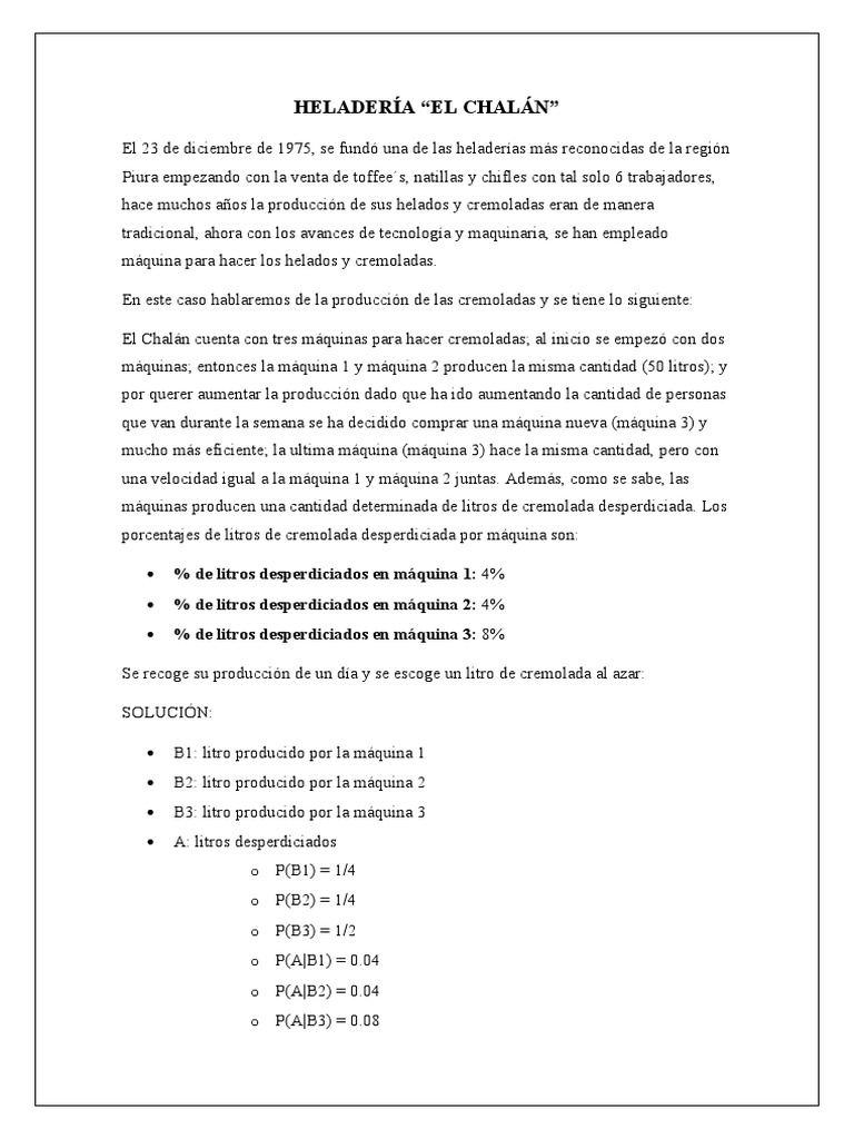 El Chalán | PDF | Probabilidad