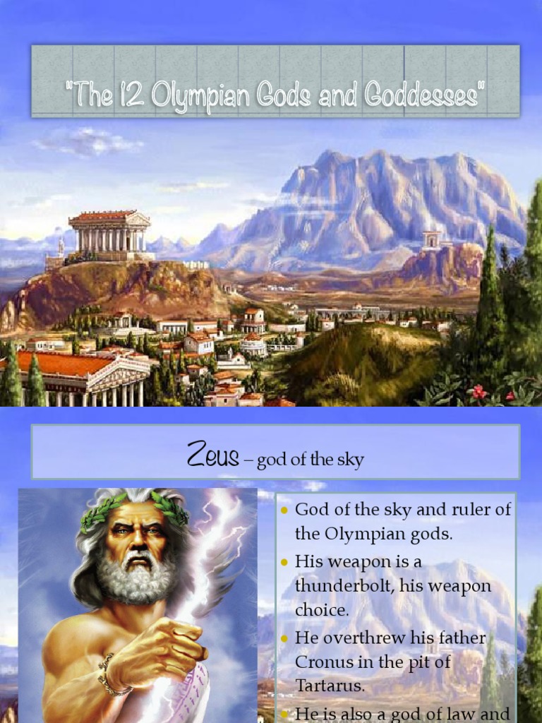 Zeii Grecilor-A | PDF | Twelve Olympians | Zeus