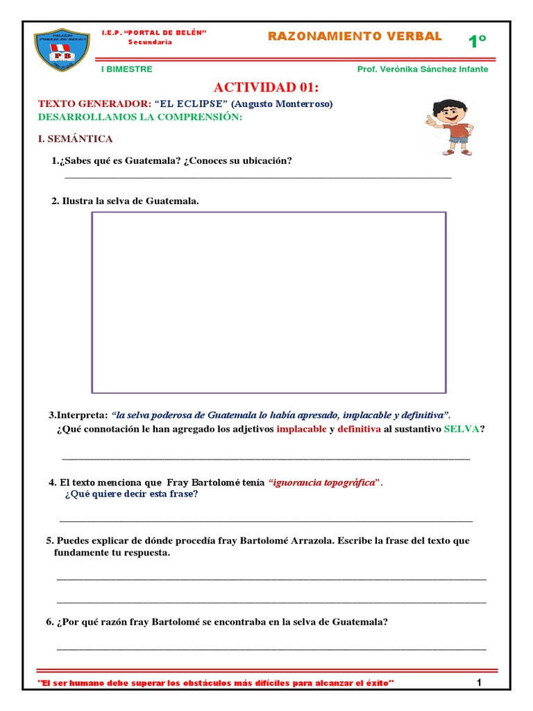 Actividad El Eclipse | PDF
