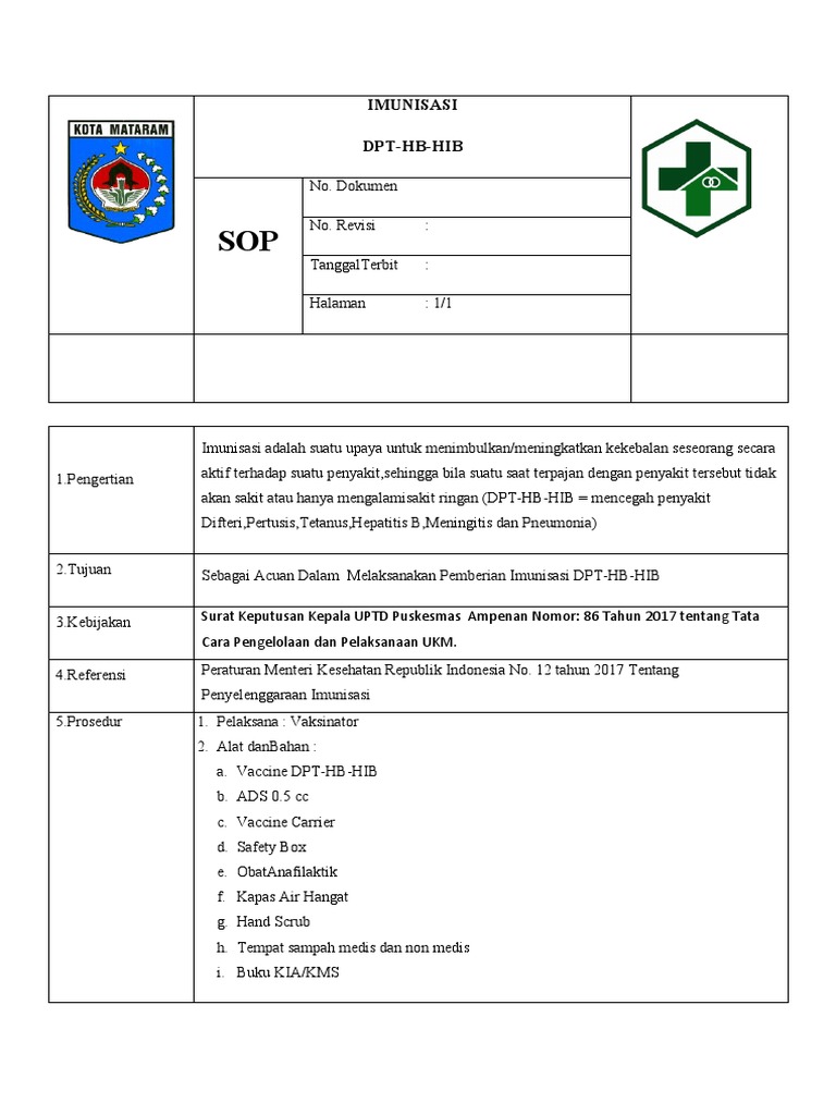 IMUNISASI DPT-hb-hib | PDF