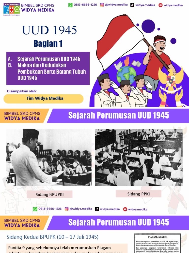 Sejarah UUD 1945 | PDF