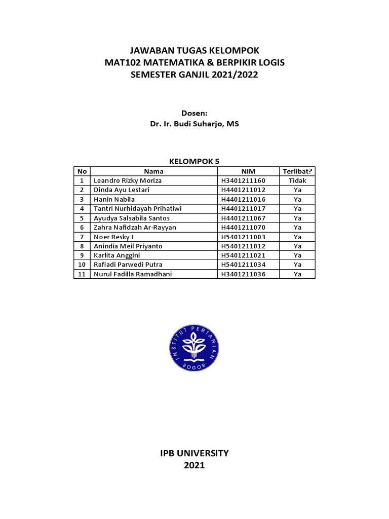 Kelompok 5-Tugas 12 | PDF
