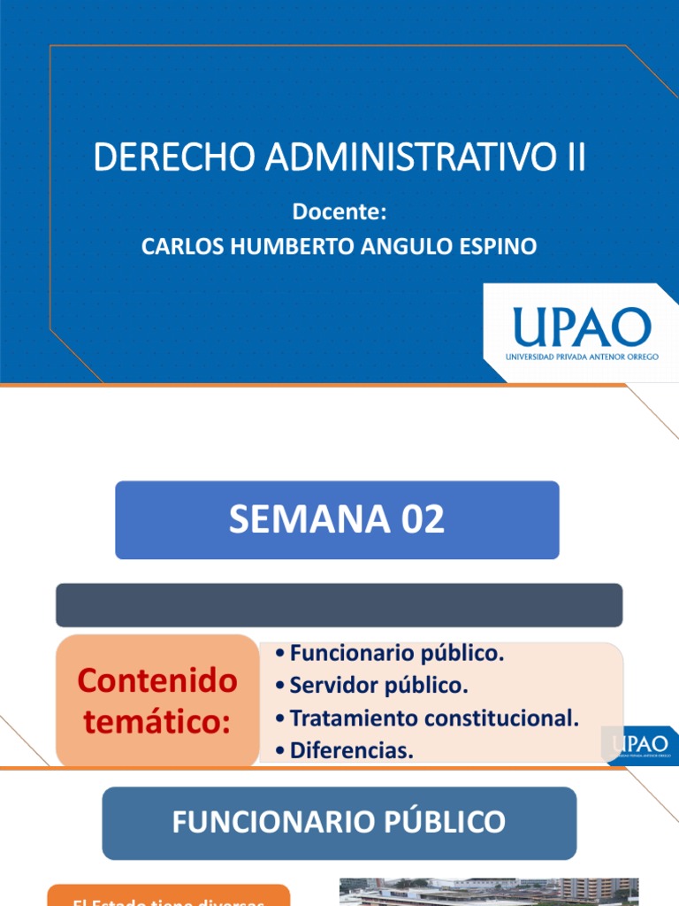 s2 - PPT - Funcionario Público y Servidor Público | PDF | Gobierno