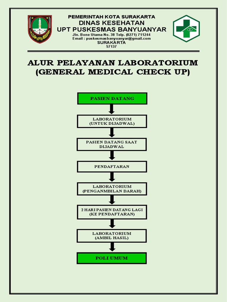Alur Pelayanan Laboratorium Puskesmas | PDF