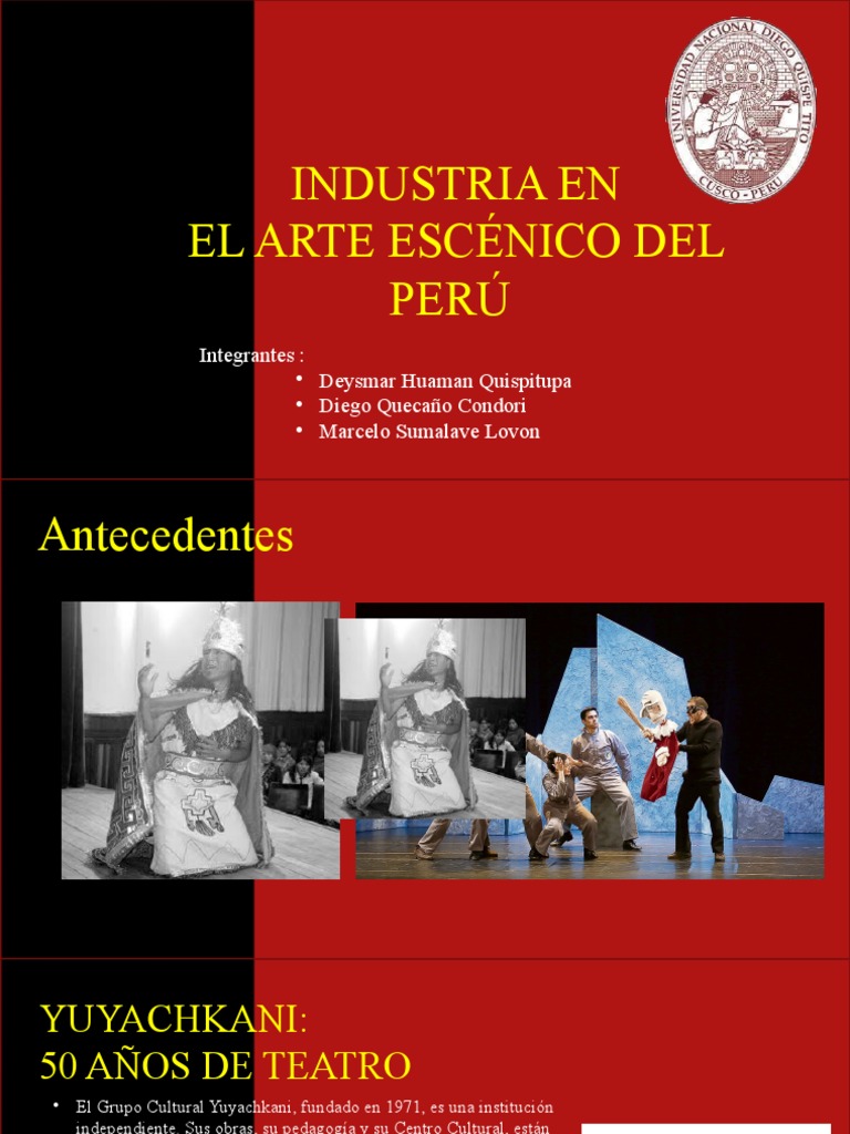 Arte Escenico Peru | PDF | Teatro | Perú