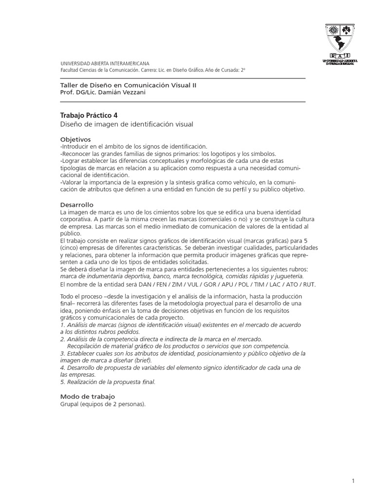 Uai TDCV2 TP04 | PDF | Diseño | Diseño gráfico