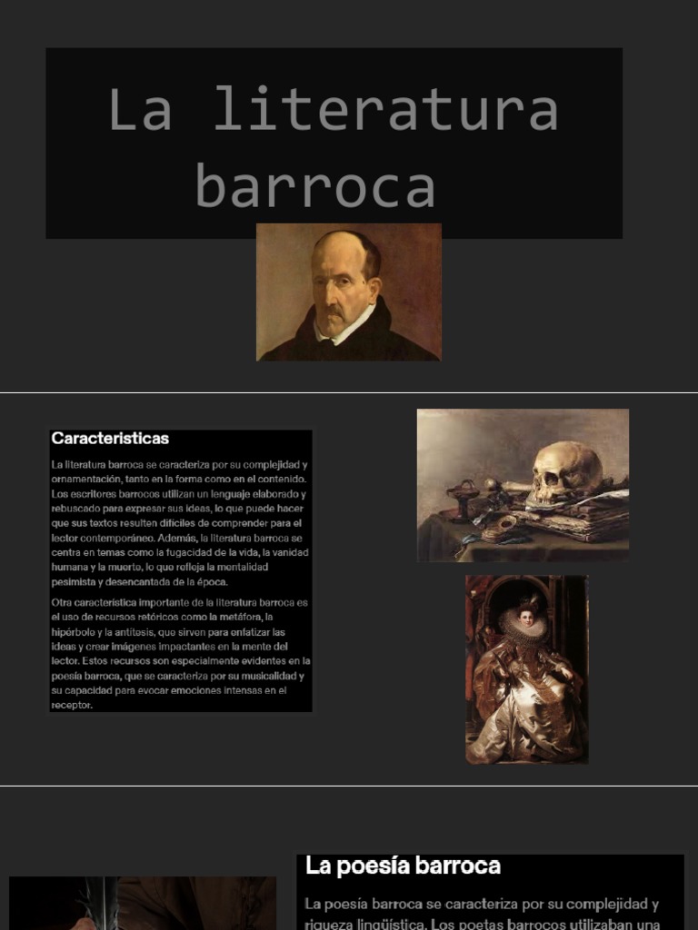 La Literatura Barroca | PDF