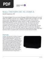 1 Data Sheet Nokia ONT G-2426G-A | PDF | Wi Fi | Computer Network