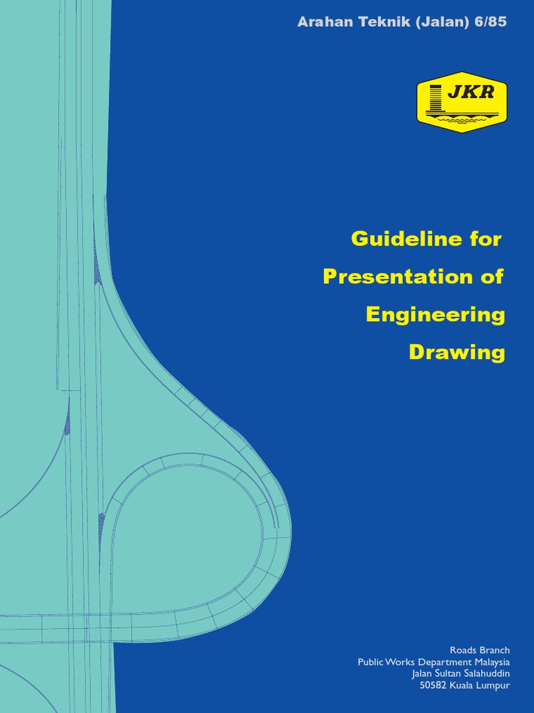 JKR Guidelines for Engineering Drawings | PDF | Deep Foundation | Road