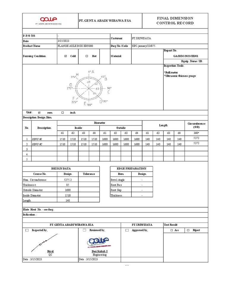 Laporan Kerja | PDF | Industrial Processes | Mechanical Engineering