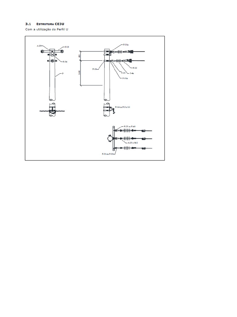 Estruturas MT Rede Compacta | PDF