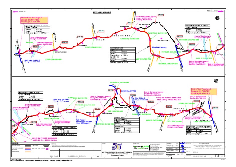 NH-169 Alignment Plan | PDF