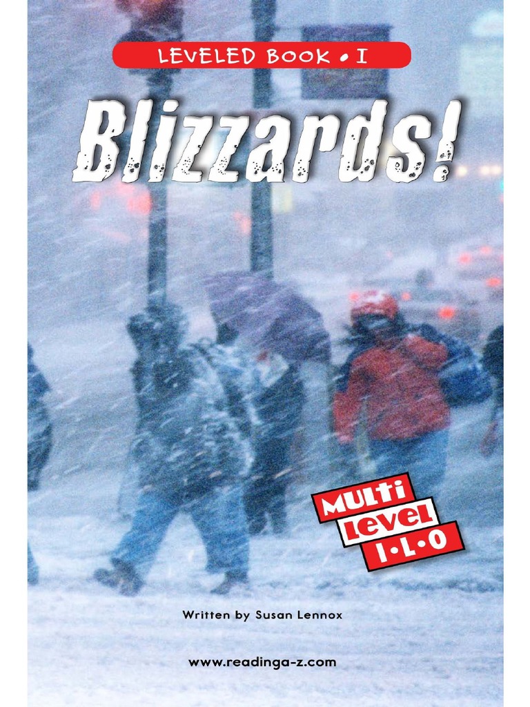 Blizzards! | PDF