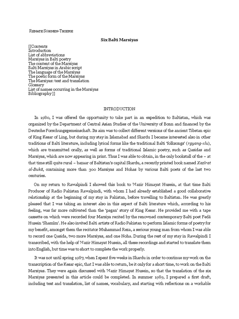 Marsiya 2 | PDF | Latin Script | Arabic