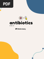Antibiotic Worksheet | PDF | Beta Lactamase | Antibiotics
