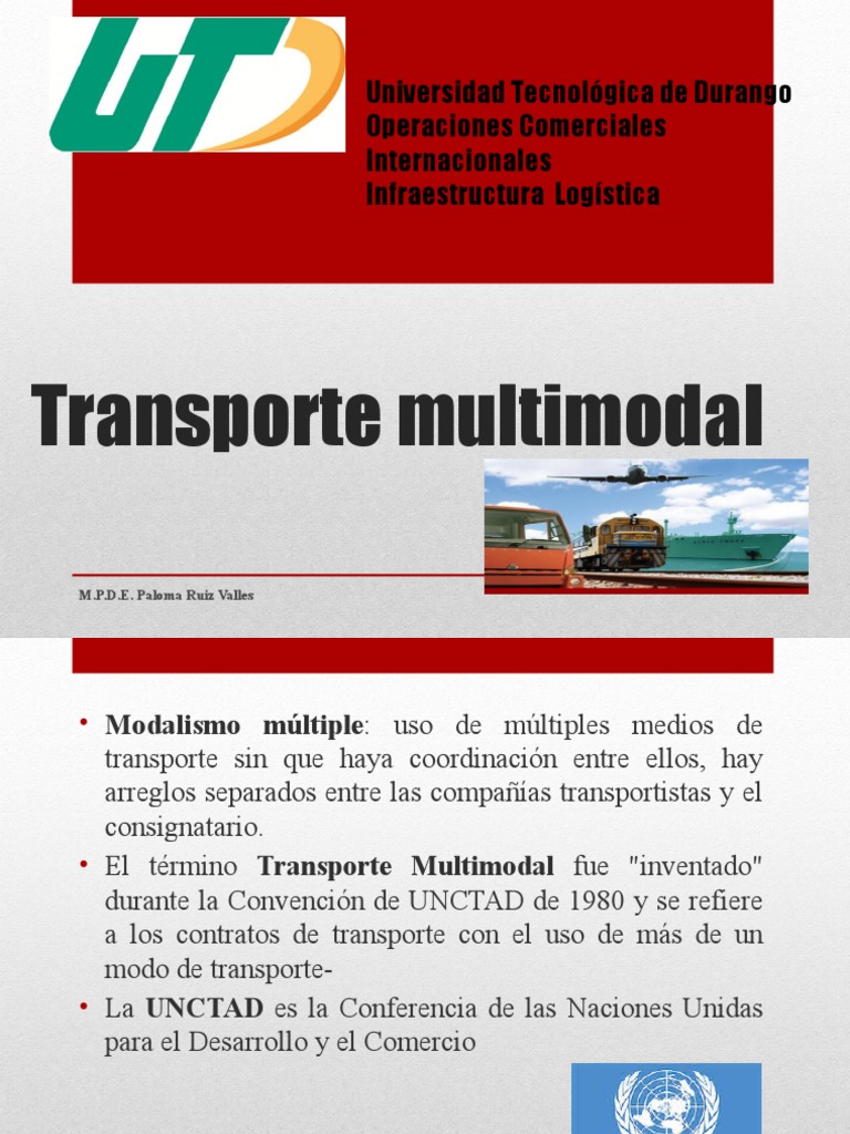Tipos de Carga Contenerizada y Transporte Multimodal | PDF | Bienes de ...