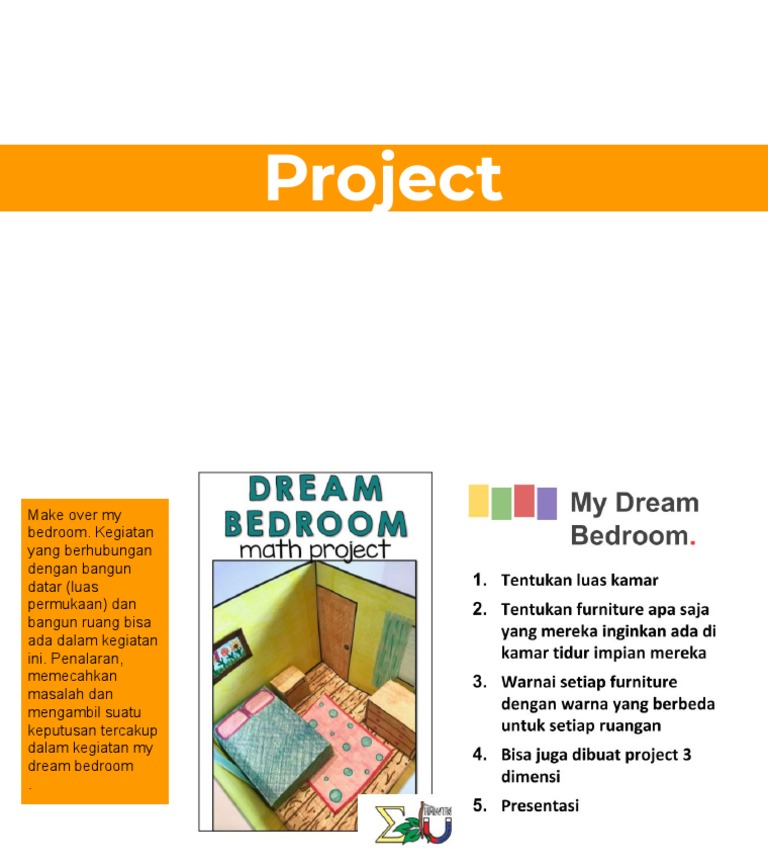 Lembar My Dream Bedroom Math Project - Konsep Luas Dan Keliling Bangun ...