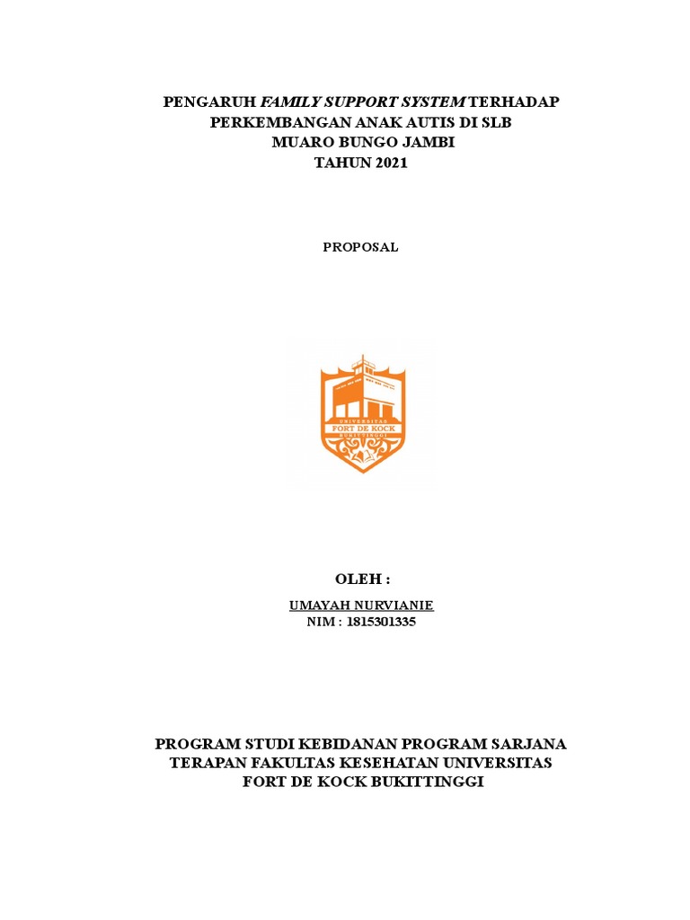 PROPOSAL | PDF | Karier & Perkembangan