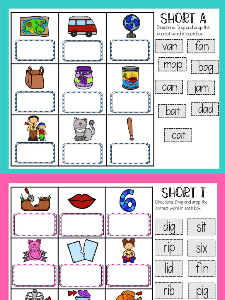 CW Short Vowels and I | PDF