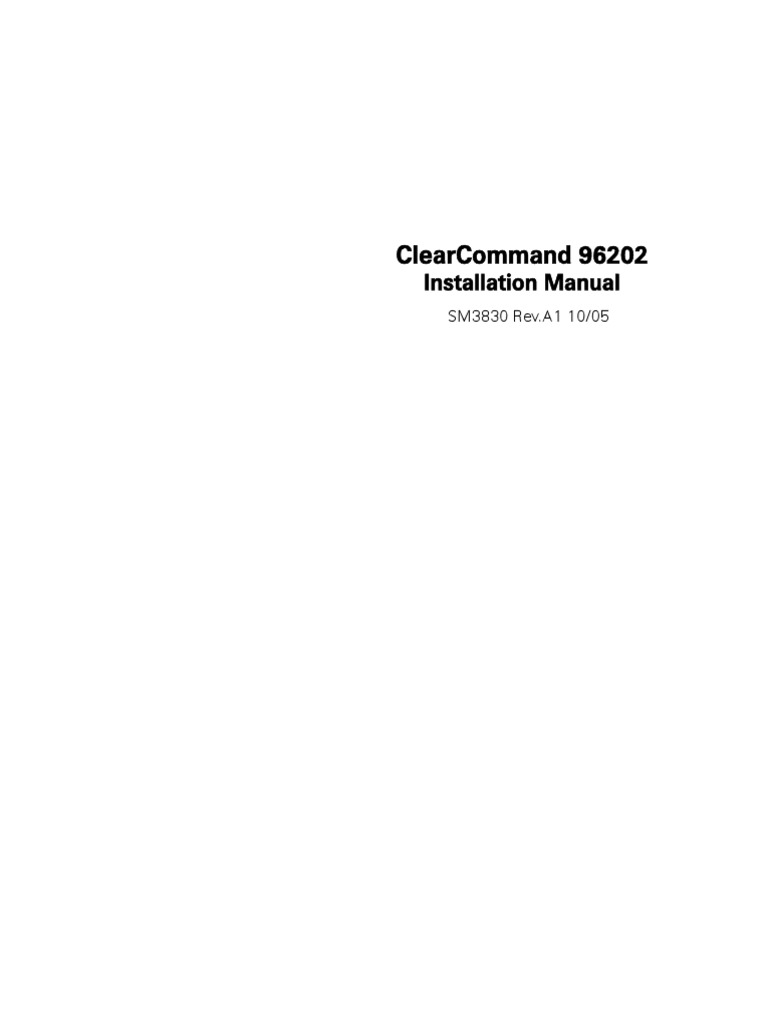 ClearCommand 96202 Installation Guide | PDF | Manual Transmission ...