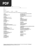 Kujala Anterior Knee Pain Scale Guide | PDF | Knee | Medical Specialties