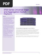 5520 Extreme Datasheet | PDF | Network Switch | Computer Network