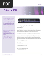 5520 Extreme Datasheet | PDF | Network Switch | Computer Network