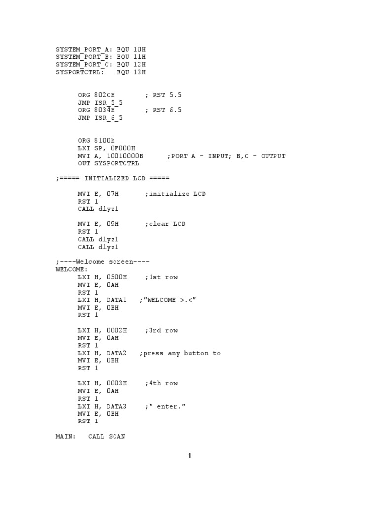 Mini Project Final | PDF | Computer Programming | Computer Hardware