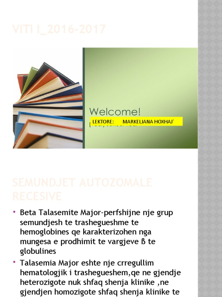 Semundjet Autozomale Recesive | PDF