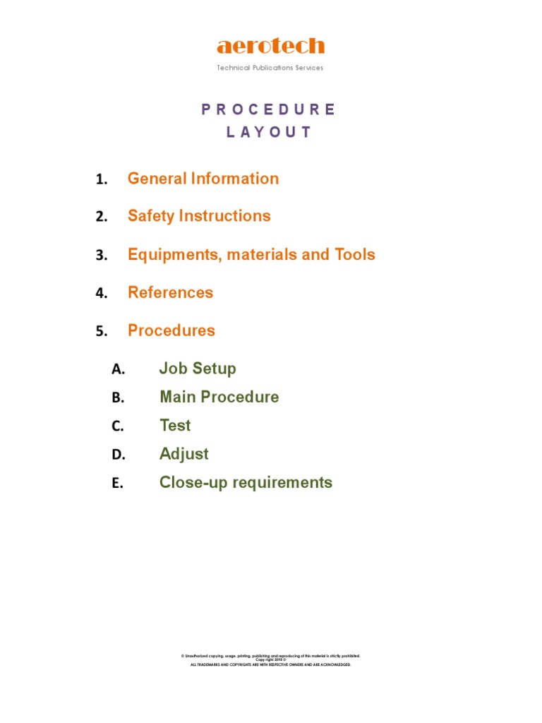 Procedure Samples | Download Free PDF | Copyright | Copyright Infringement