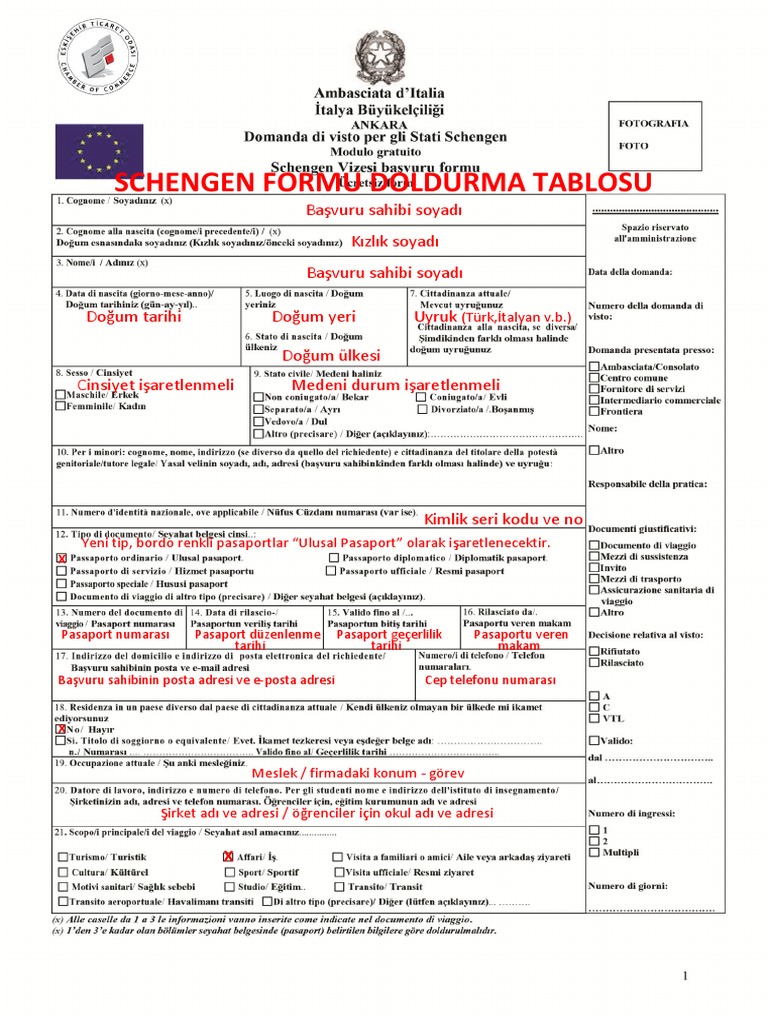 Or Nek Italy A Schengen For Mu | PDF