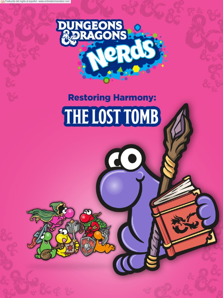 DND NERDS Adventure 5 Purple - En.es | PDF