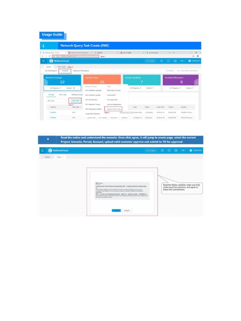 NETCARE Guide For WFM - QueryKeyCode | PDF